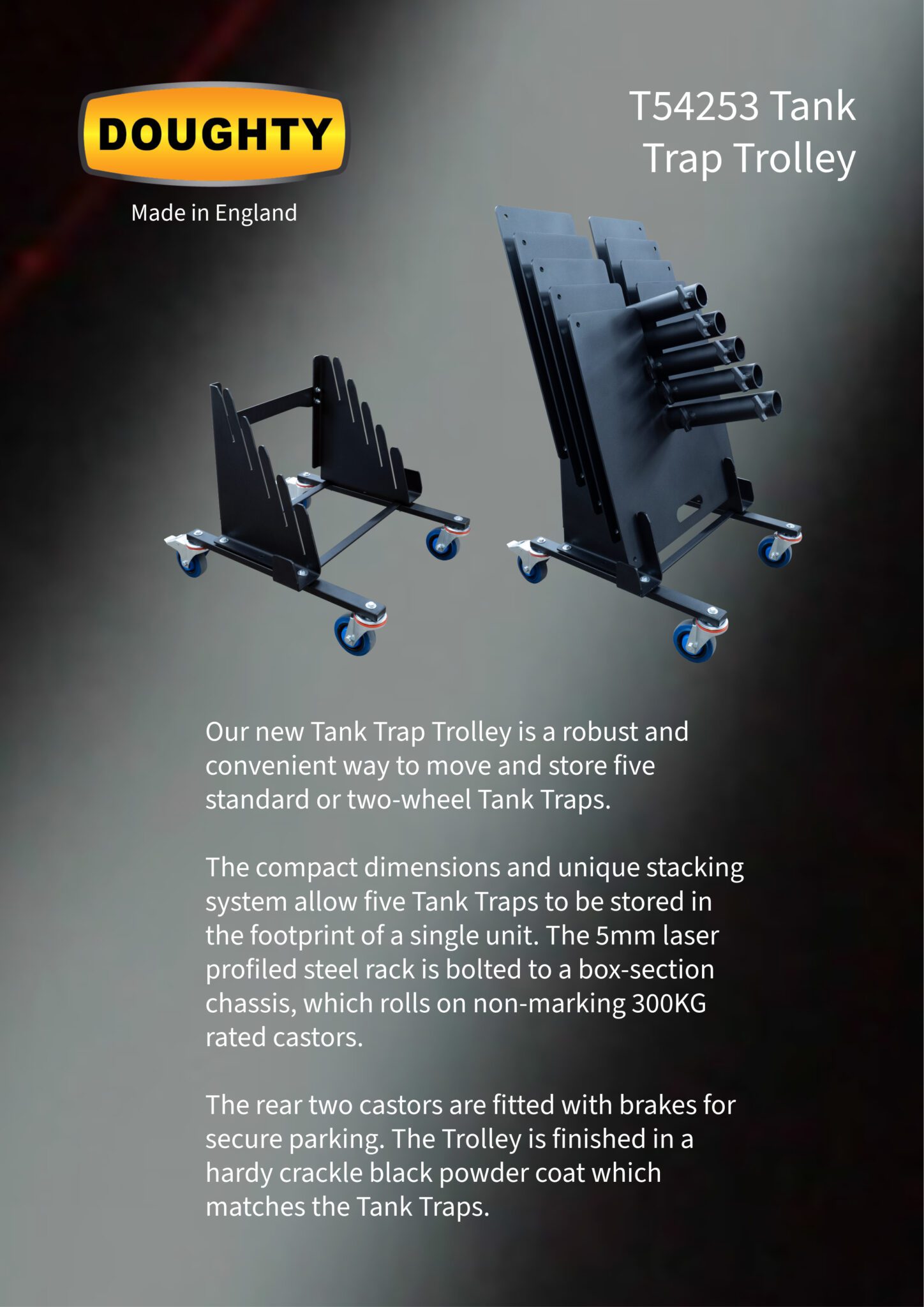 Doughty launches new Tank Trap Trolley – Doughty Engineering